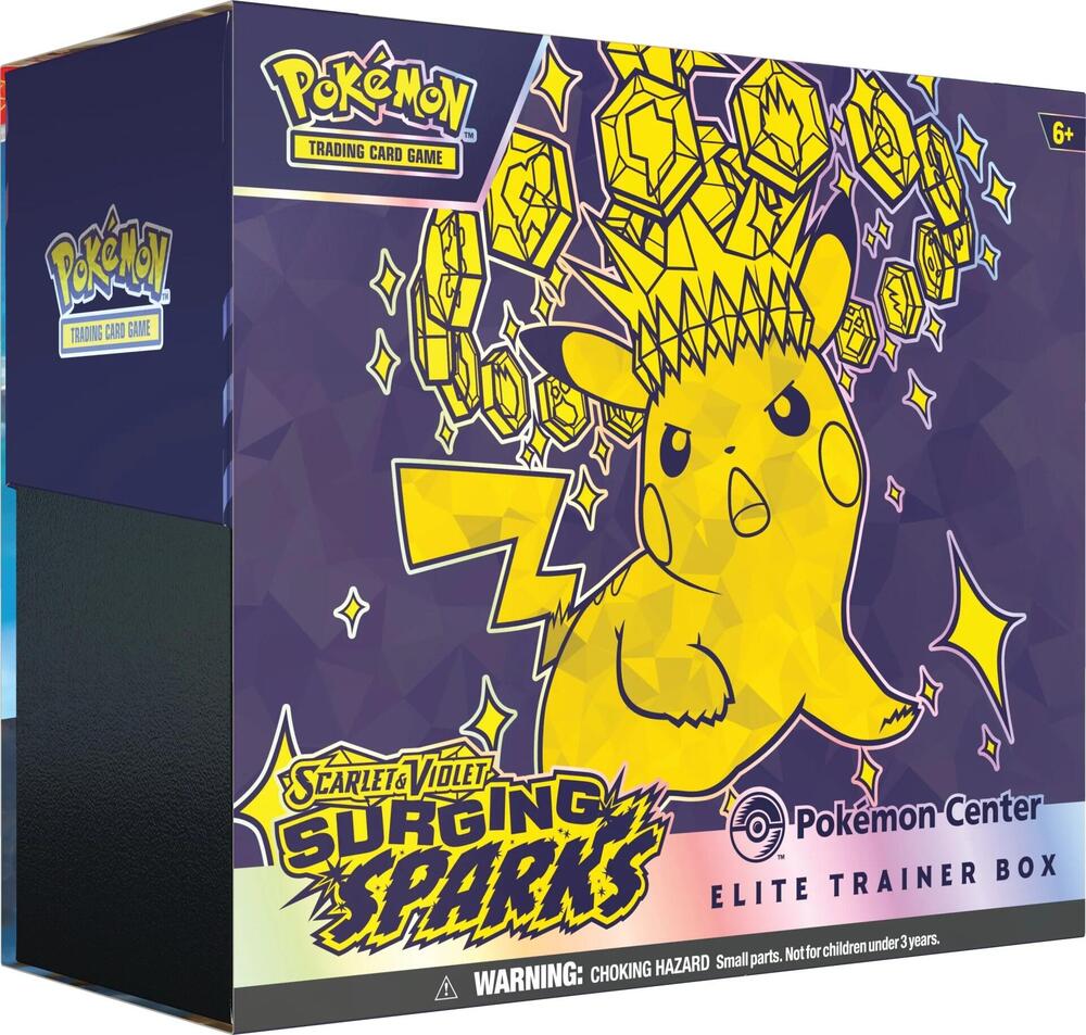 Pokemon Scarlet & Violet: Surging Sparks Pokemon Center Elite Trainer ...