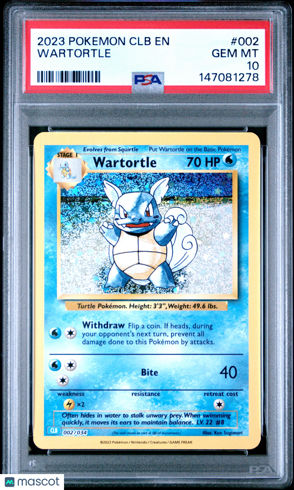 2023 Pokemon CLB-Trading Card Game Classic Blastoise & Suicune EX Deck ...